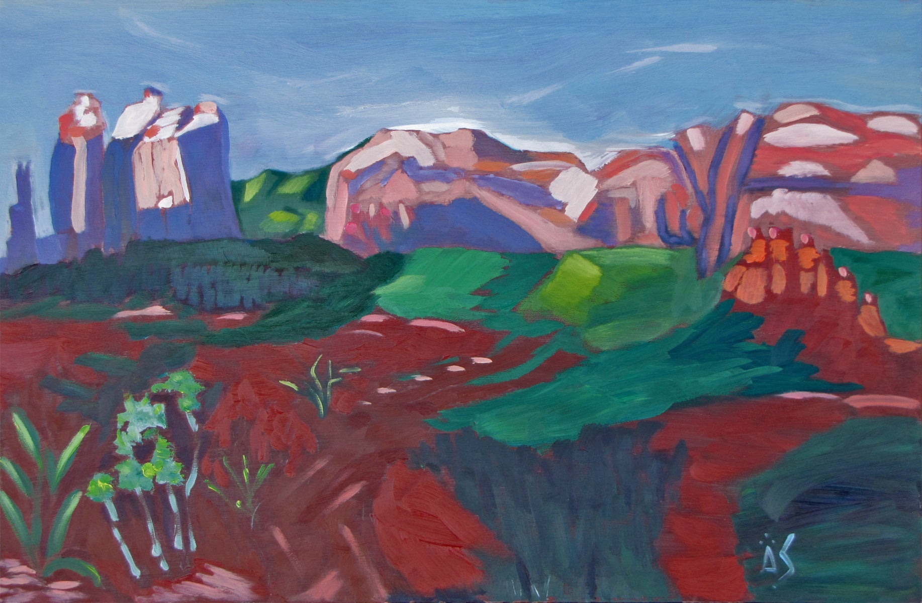 Sedona, Arizona – Mary Rush Artist - Wildfeather Fine Art
